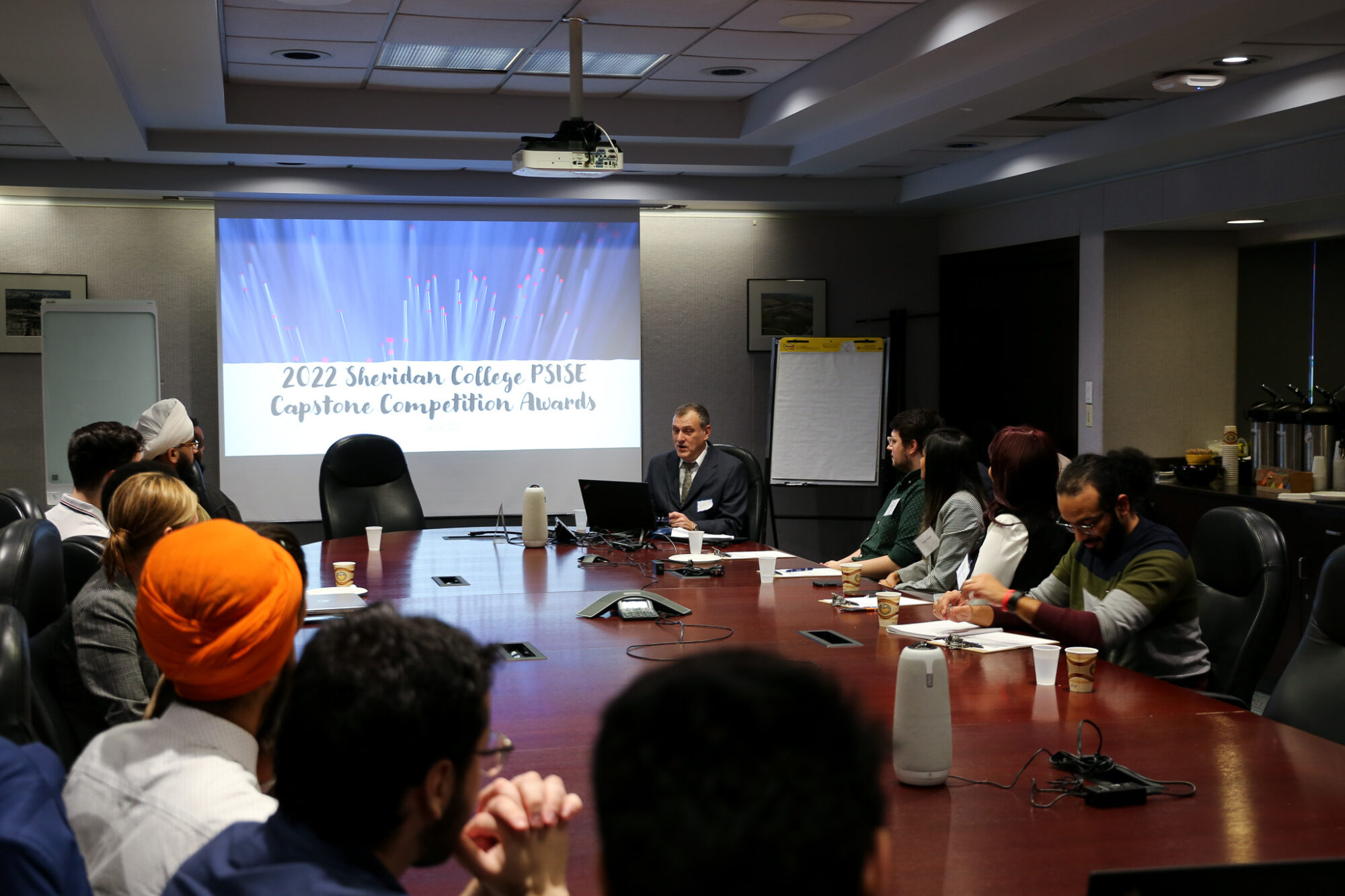 Applied computing students compete in capstone competition